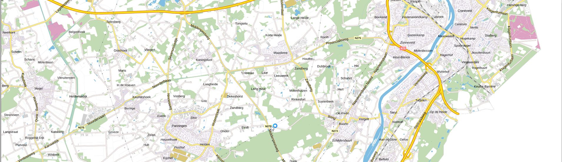 Maasbree-Baarlo werkzaamheden Enexis | Gemeente Peel en Maas